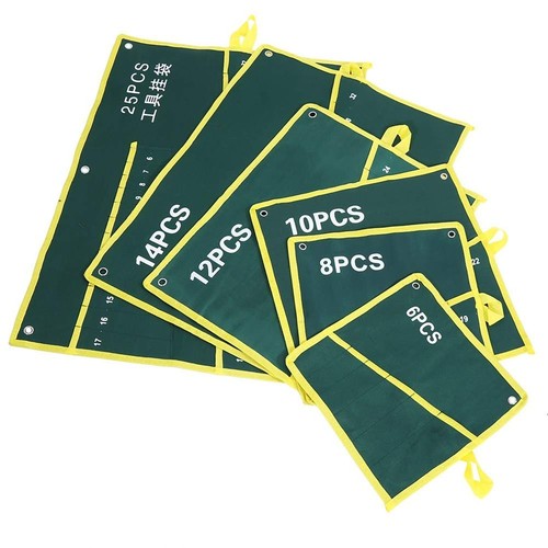 Multi-Purpose Tool Roll, Roll Up Tools Storage Bag Wrench Pliers ...