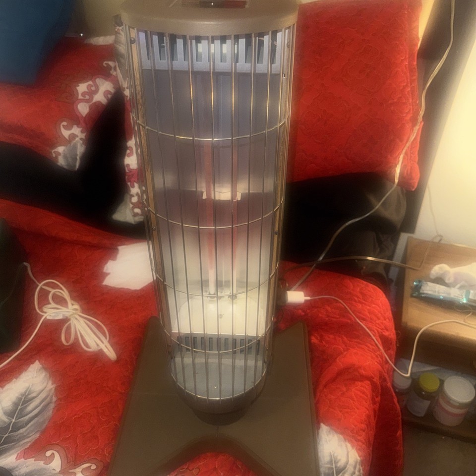 🔥VINTAGE Mid Century Atomic 28” PRESTO DUAL Tube 120V Quartz Heater | eBay