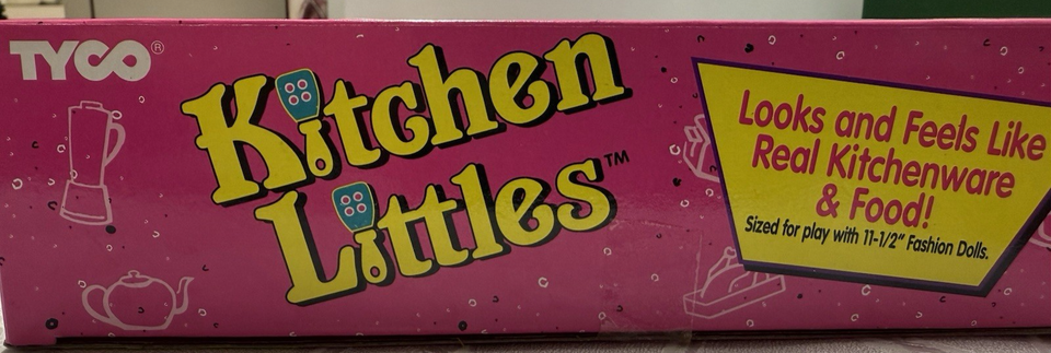 Tyco Kitchen Littles Deluxe Appliance Set Complete Never Removed from ...