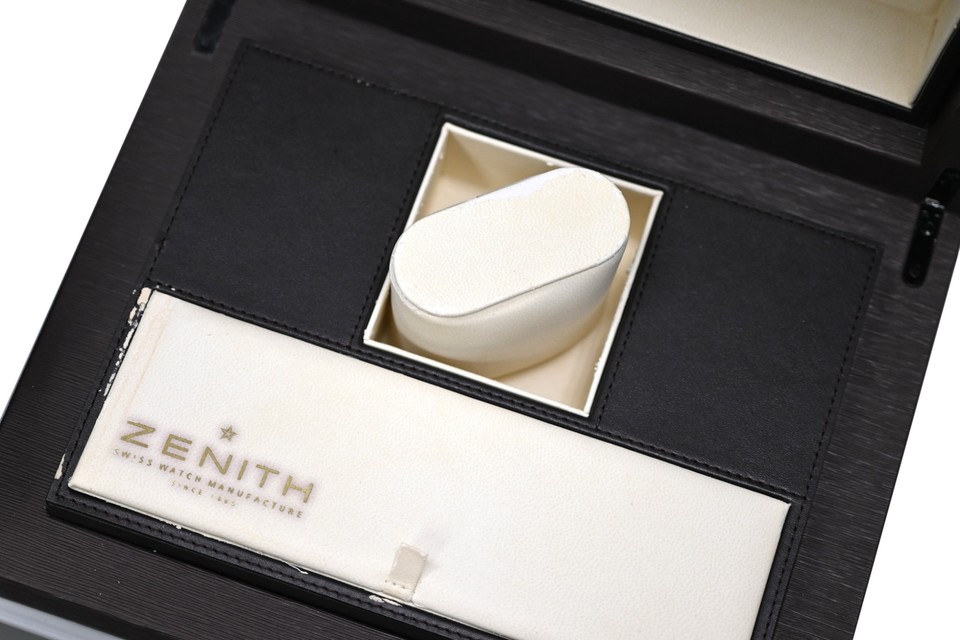 Zenith Class Elite Reserve de Marche 18.1125.685 60 Gr. 18k Rose Gold 37MM Men's | eBay