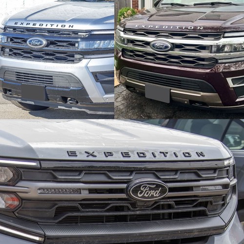 Fits OEM 22 23 24 Expedition Max Limited BLACK Stealth Hood Letters ...