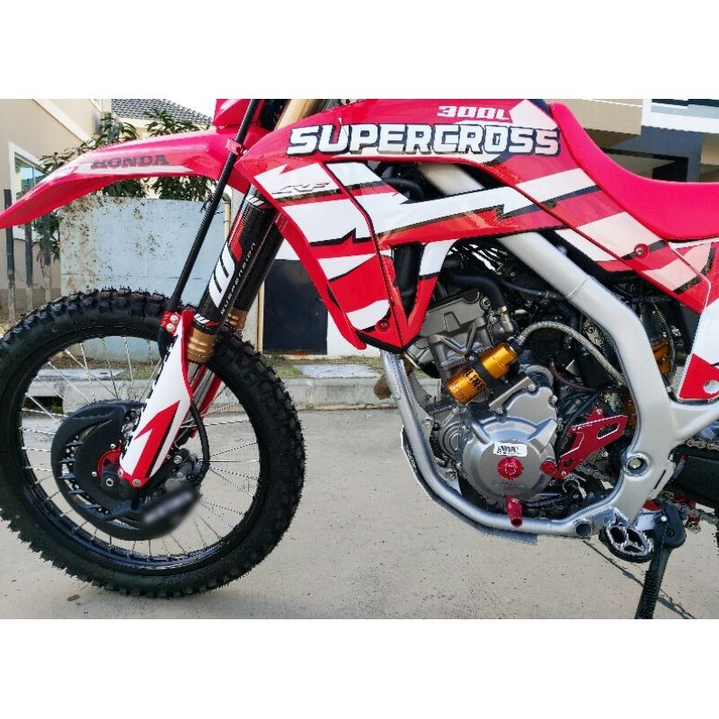 ฺBLACK Front Disc Brake Cover Guard Protect HONDA CRF250L 300L 2017 ...