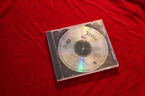 TUPAC SHAKUR "SO MANY TEARS" PROMO CD Single HIP HOP MEMORABILIA! RARE ...