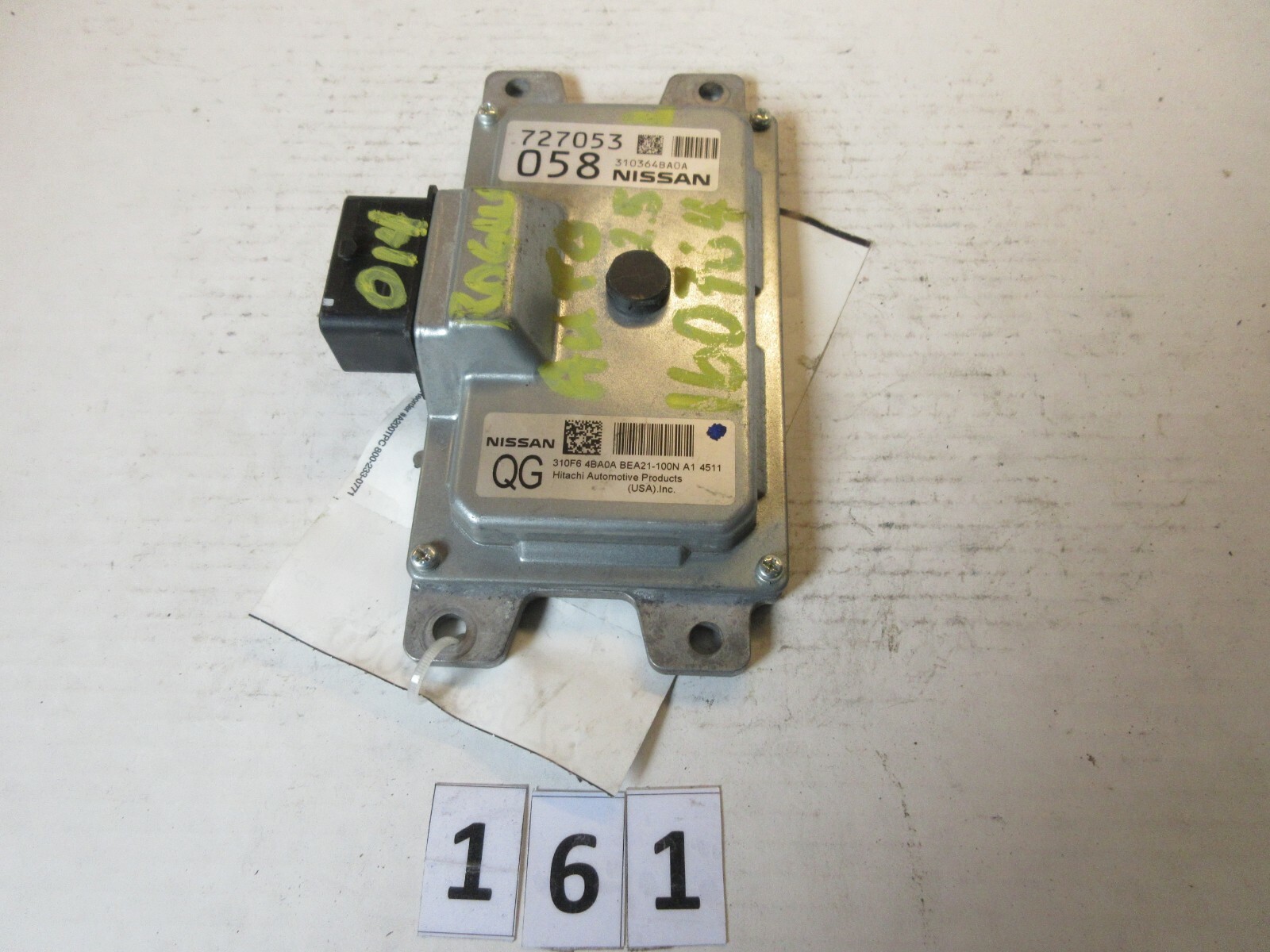 2014-2016 Nissan Rogue Transmission Control Module Unit TCU TCM OEM ...