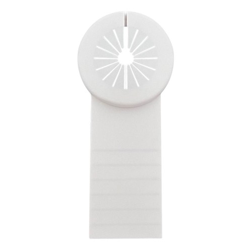 Snap-on Faucet Decorative Cover White Pipe Wall Covers Tube Accessories ...