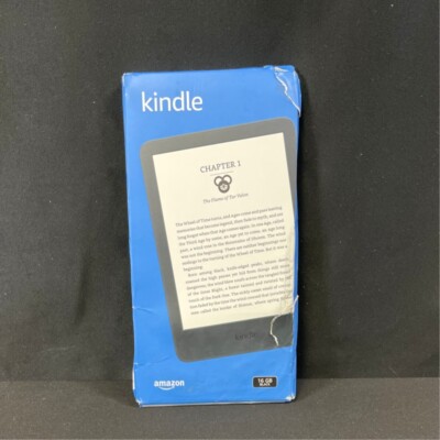 Amazon Kindle 11th Gen Black 16 GB Storage Built-In Light 6 Inch eBook ...