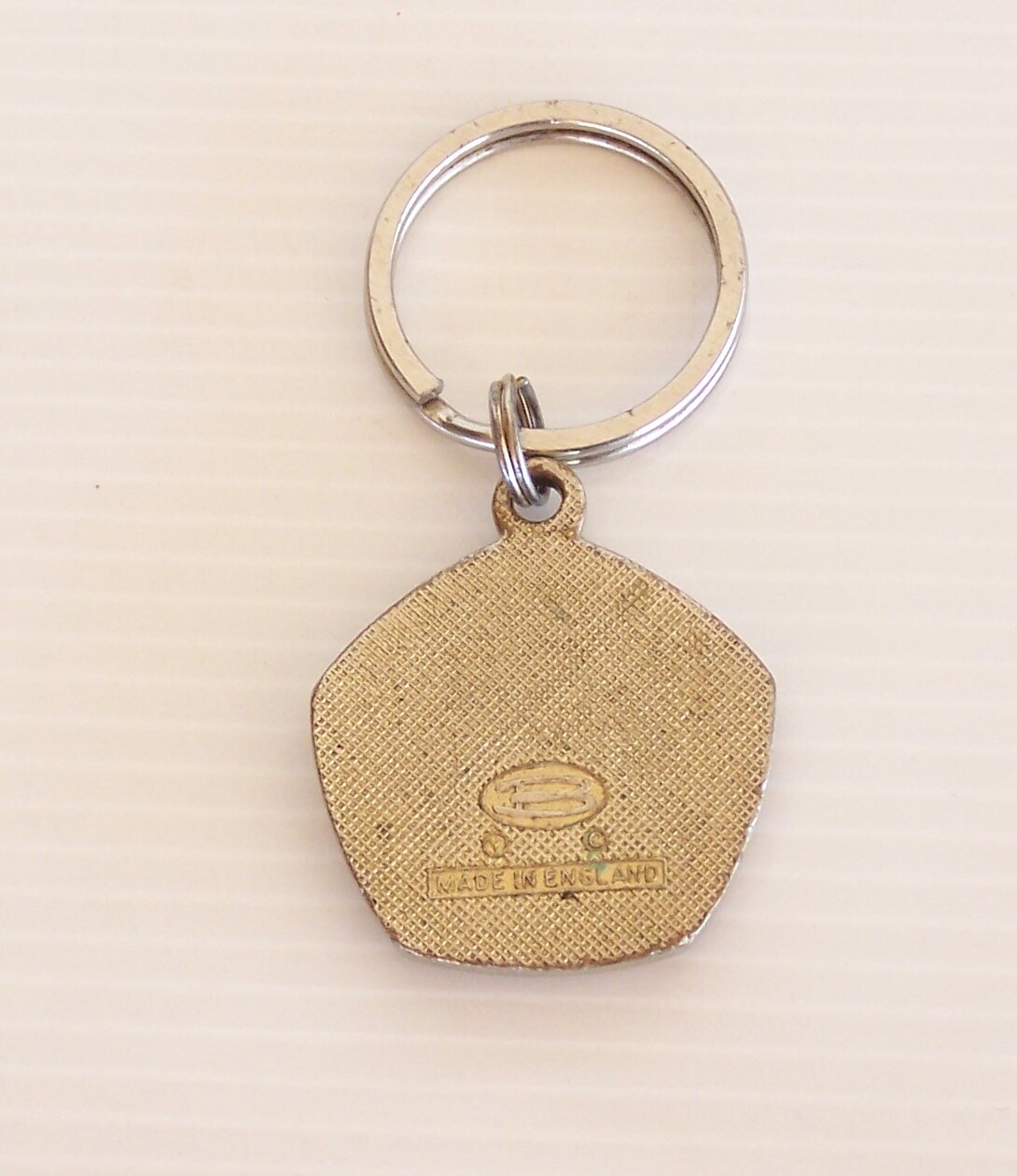 VINTAGE HARRODS LONDON DEPARTMENT STORE UK SOUVENIR METAL KEY CHAIN ...