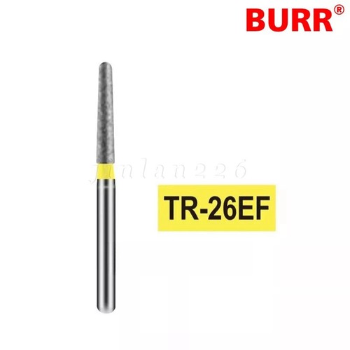 10pcs TR-26EF Taper Round End Extra Fine Grit Dental Diamond Burs FG Dia. 1.6mm | eBay
