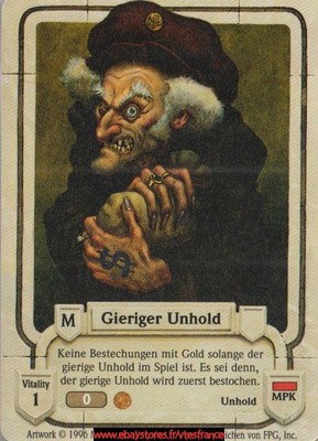 Gieriger Unhold [Limited] DE Guardians CCG | eBay