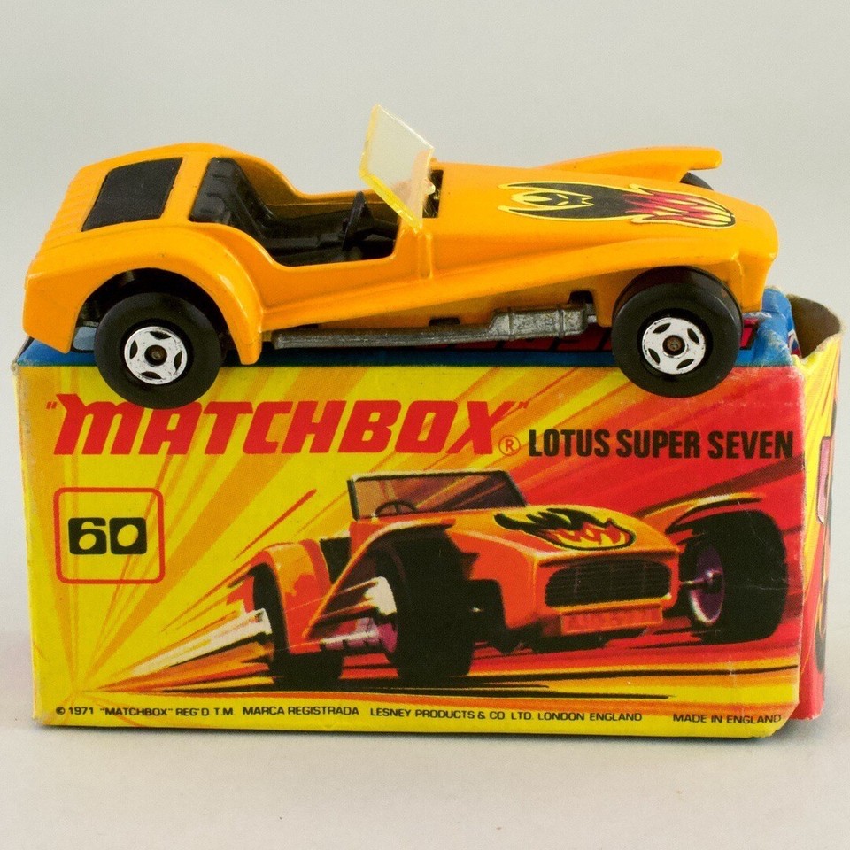 Uk Matchbox Superfast Lotus Super Seven No.60 1971 | eBay