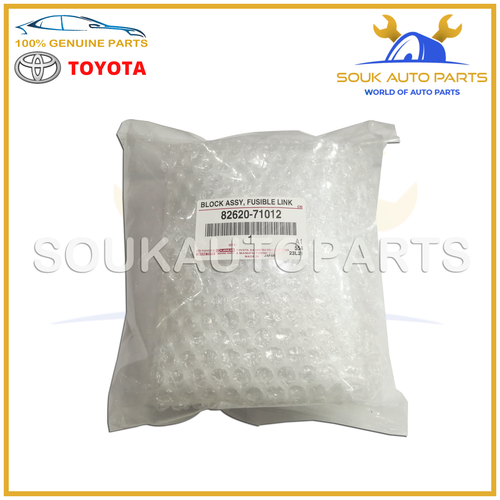 82620-71012 Genuine Toyota BLOCK ASSY, FUSIBLE LINK 8262071012 OEM | eBay