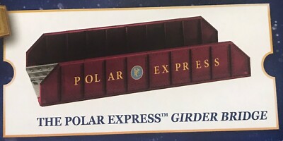 LIONEL THE POLAR EXPRESS GIRDER BRIDGE O GAUGE railroad holiday NEW NO ...