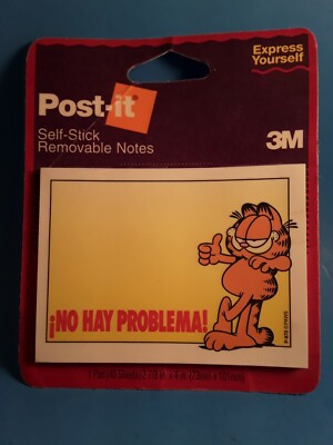 Sticky Notes - Garfield Post It Notes