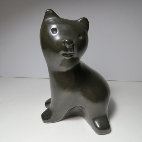 Vintage Pigeon Forge Pottery TN Bear Looking Left Signed D. Ferguson ...