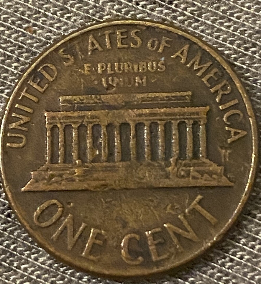 1966 Penny No Mint Mark - Lincoln Penny - Letters On Rim Error “L” DDO ...