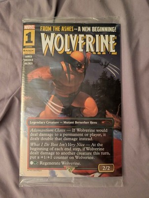 Wolverine #1 Magic The Gathering Vegas Variant Cover Exclusive 2024 MTG ...