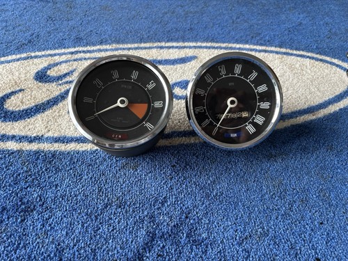 Ford Cortina Mk2 1600e Rev Counter & Speedo | eBay UK