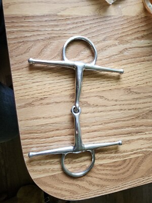 Full Check 5 inch English Snaffle with 6 inch shafts | eBay