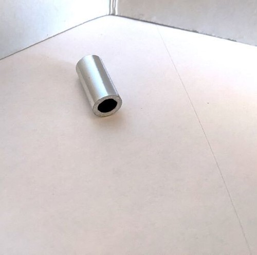 1X Lego chrome silver Round Pipe Brick Cylinder 1x1x1 2/3 71075 5561 ...