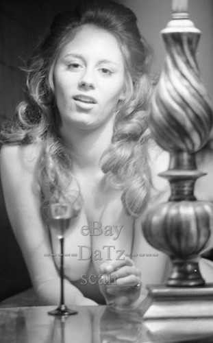 1960s Negative Sexy Nude Pin Up Girl Amelia Von Owen Cheesecake