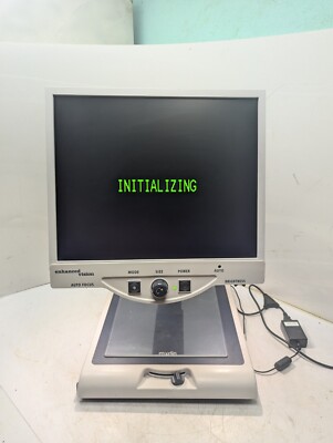 Merlin Enhanced Vision LCD Low Vision Video Magnifier MRVE19A-VA Reader ...