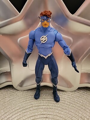 Loose Mcfarlane DC Multiverse Speed Metal Wally West Flash Figure 7 ...