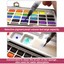 Professional 50 Colors Watercolor Paint Draw Painting + Water Brush ...