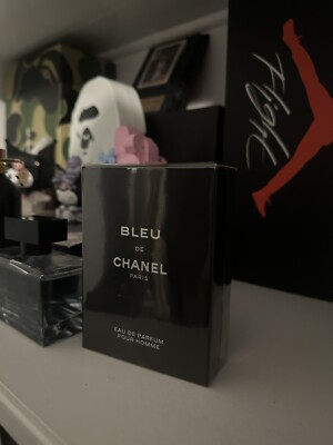 Bleu De Chanel Eau De Parfum 3.4 Fl Oz 100 ML Fragrance Spray For Men ...