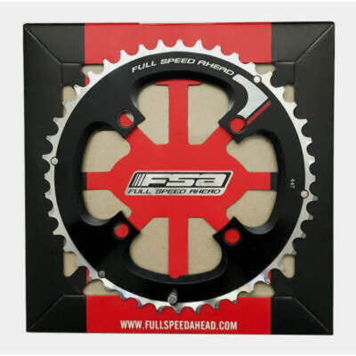 FSA Super ATB 9-Speed 44t 104mm Chainring Black w/ Stripes 9 Speed 44 ...