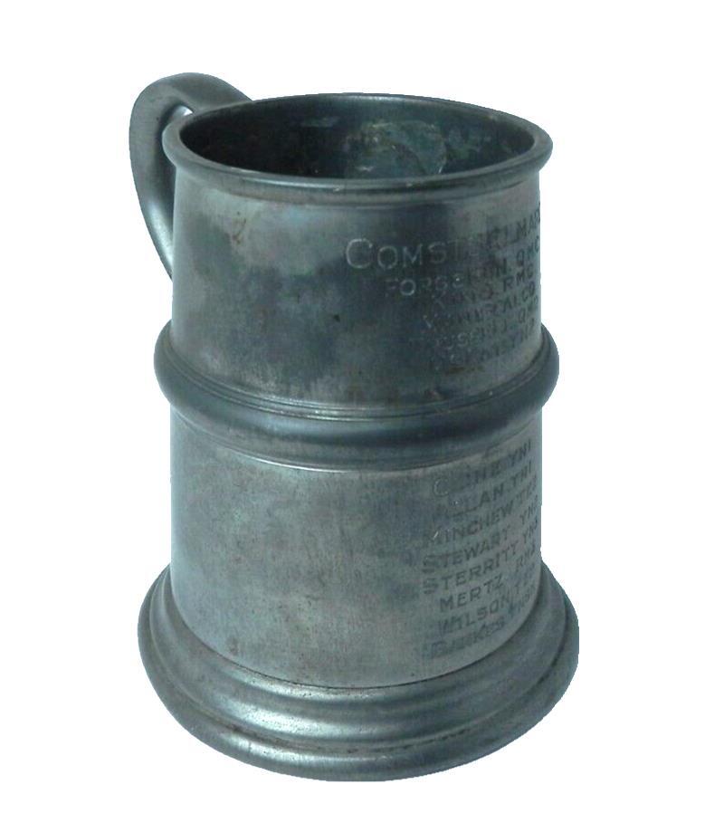 Tudric Pewter Ware Tankard Handmade England 1922 Vintage Engraved ...
