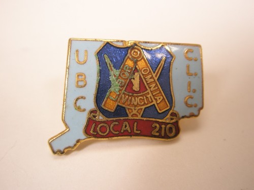 Carpenter Joiners Local 210 United Brotherhood Tie Tack union clic | eBay