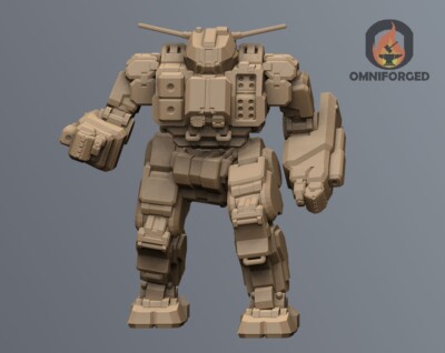Quickdraw Mini QKD-4D Mecha MWO Miniature Compatible with Battletech | eBay