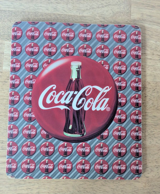 Coca Cola Mouse Pad 9.5x7.75 inch Coca Cola Bottle Disk from 1996 | eBay
