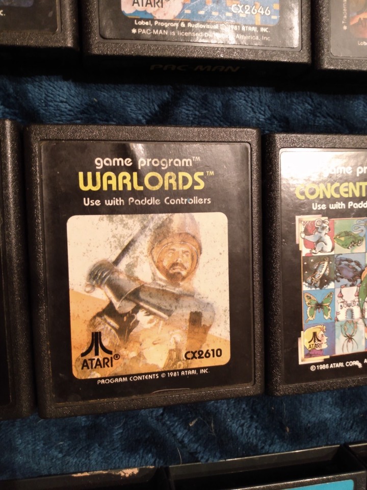 Atari game system + huge lot of Atari games including ET : The Extra ...