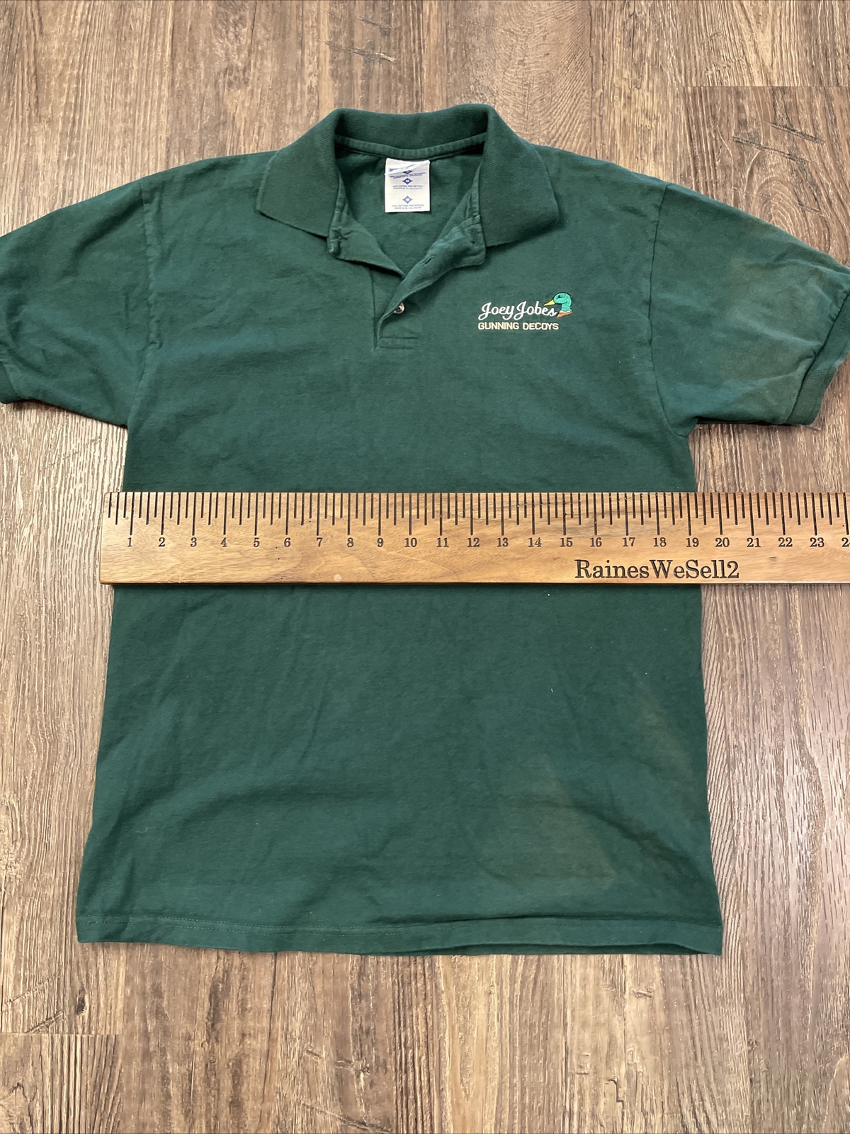 Vintage Joey Jobes Gunning Decoys Duck Hunting Polo Shirt Mens Medium ...