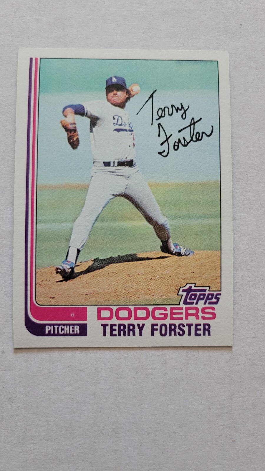 1982 TOPPS TERRY FORSTER #444 NM | eBay