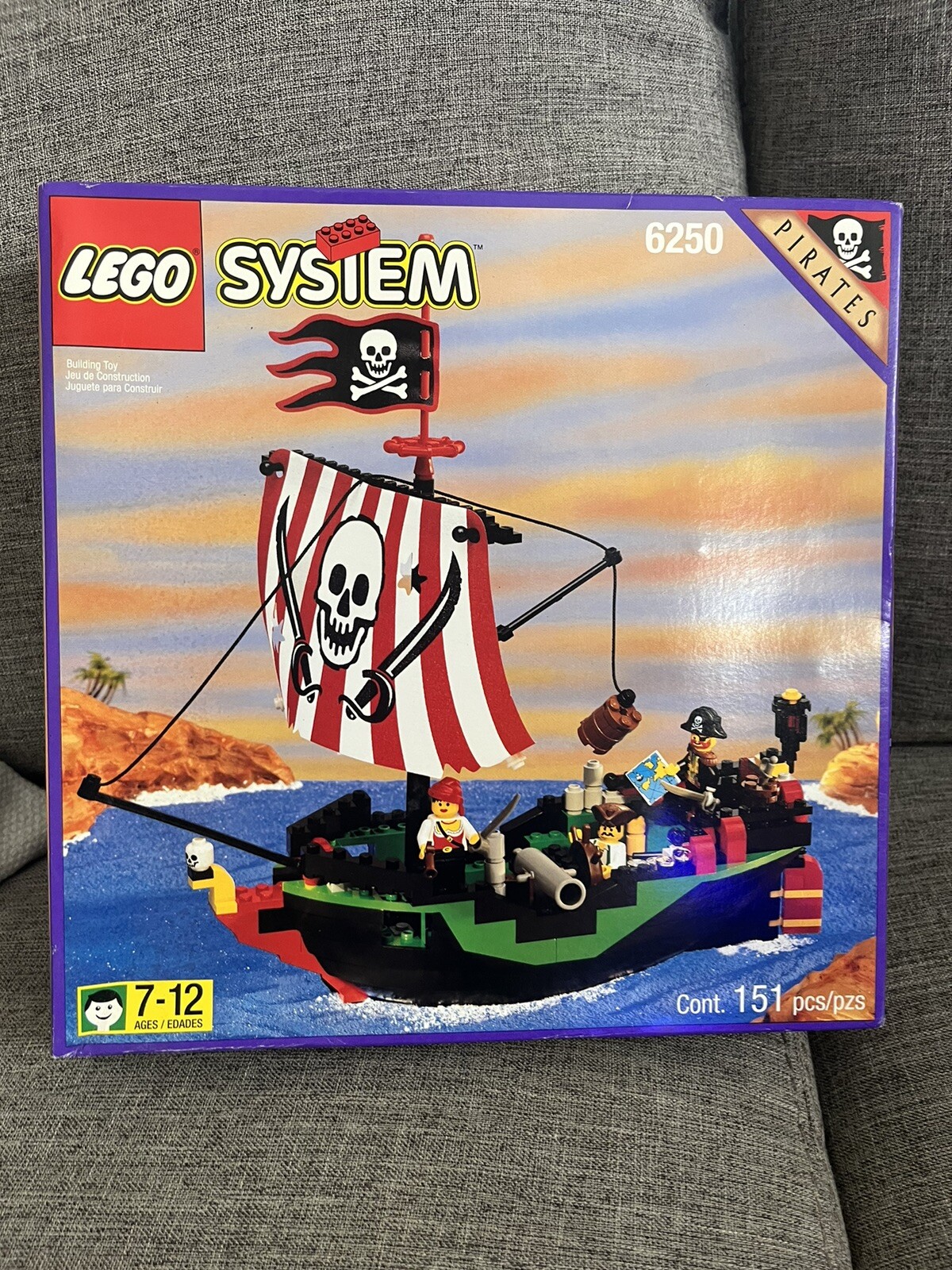 LEGO Pirates: Cross Bone Clipper (6250) for sale online | eBay