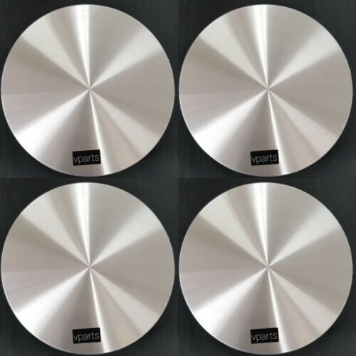 4P CHEVY GMC 15 Smooth Aluminum 5 Lug Wheel Center Hub Caps Hubs Rim ...