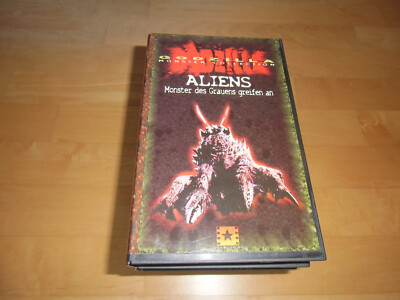 Monster Collection,Aliens Monster des Grauens greifen an,VHS Rarität ...