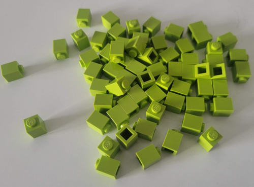 LEGO SET OF 84 LIME GREEN NEON 1x1 BRICKS Part #3005 LEGOS | eBay