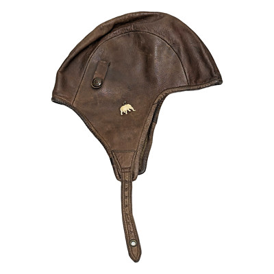 Vintage Scully Bros. Leather Aviation Cap | eBay