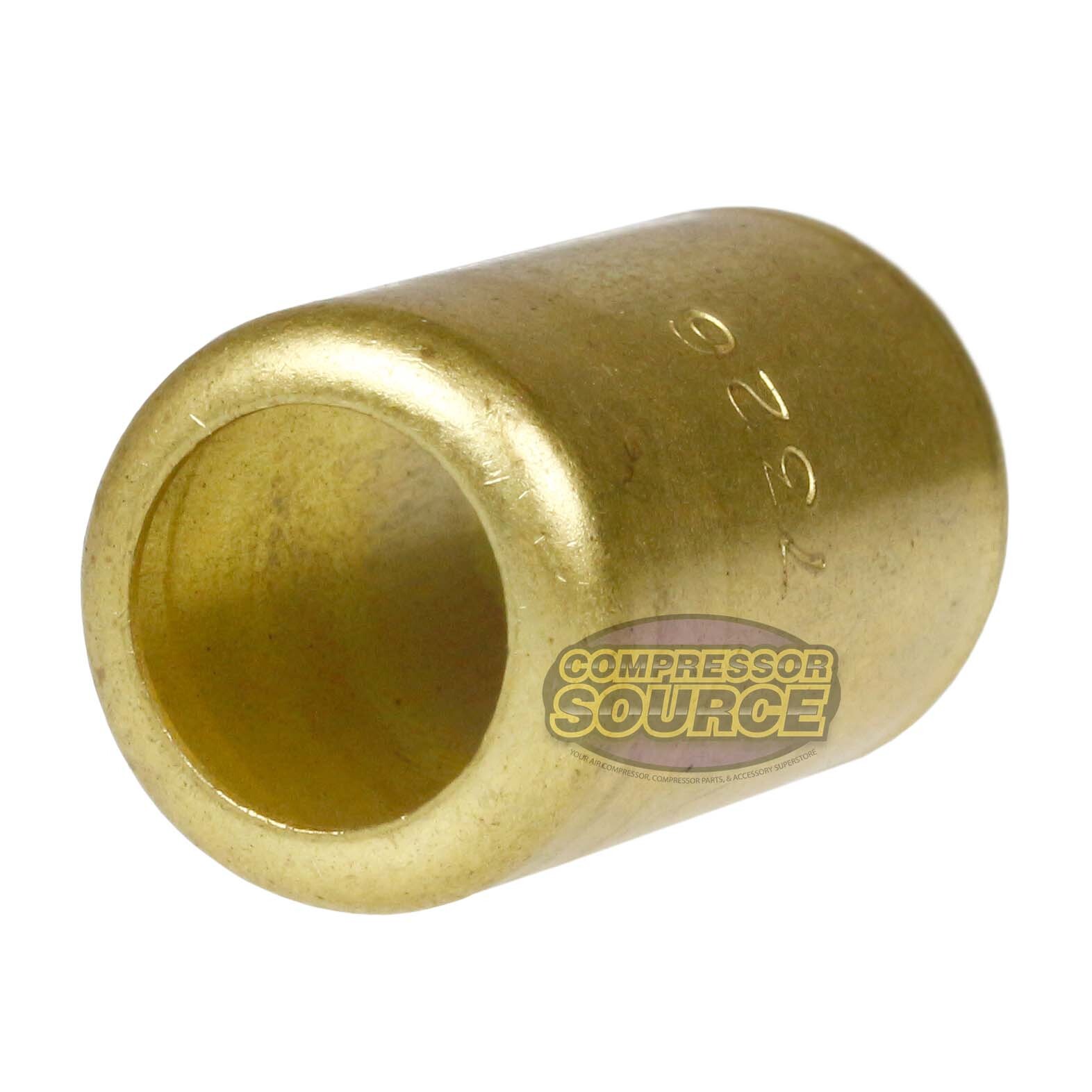 10 Pack Brass Ferrule 5/8" Inner Diameter 7/16" Pierce Smooth Crimp ...