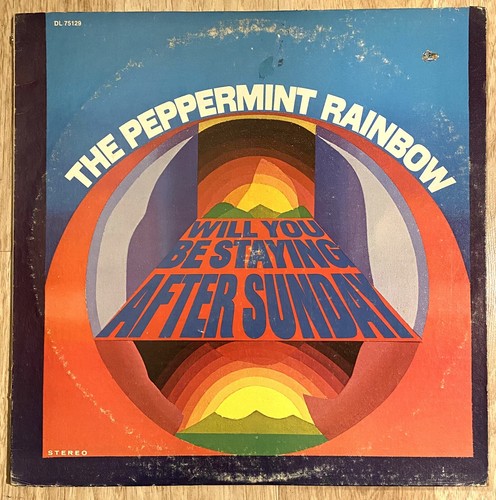 THE PEPPERMINT RAINBOW WILL YOU BE STAYING AFTER SUNDAY LP POP ROCK ...