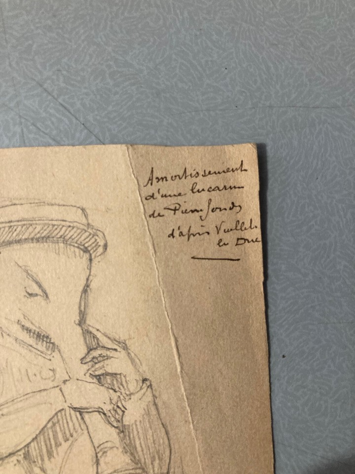 Beautiful Drawing Man Elephant Trumpet Outsider Art 1891 Surrealist To ...
