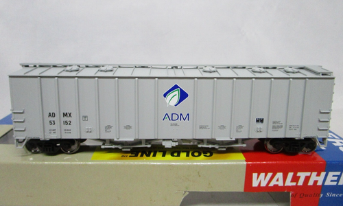 Walthers Gold HO Scale ADMX ADM New 50' Airslide Covered Hopper Car ...