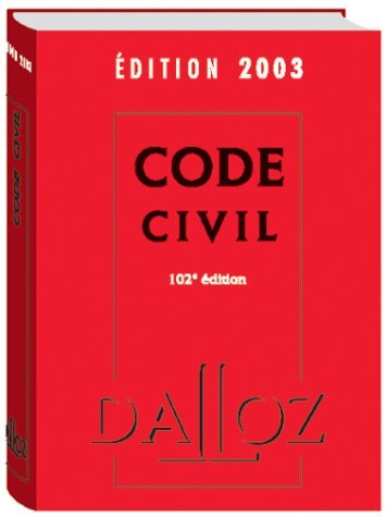 Code civil 2003, 102e edition, Collectif | eBay