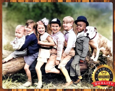 The Little Rascals - Professional Colorized - Rare - Metal Sign 11 x 14 ...
