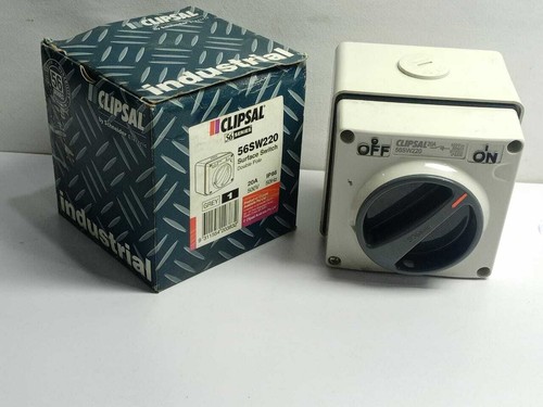 Clipsal 56SW220 Surface Switch Double Pole 20A | eBay UK