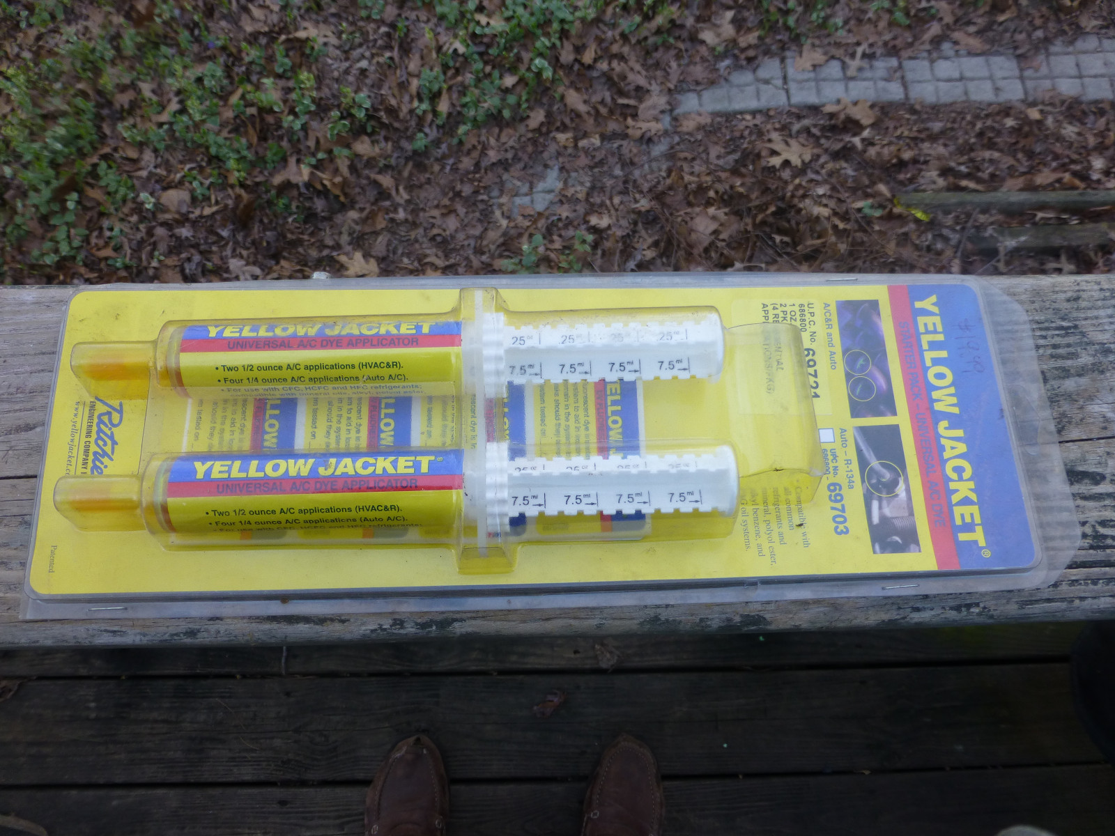 Ritchie Yellow Jacket 69721 Universal RESIDENTIAL A/C Dye UV Leak ...