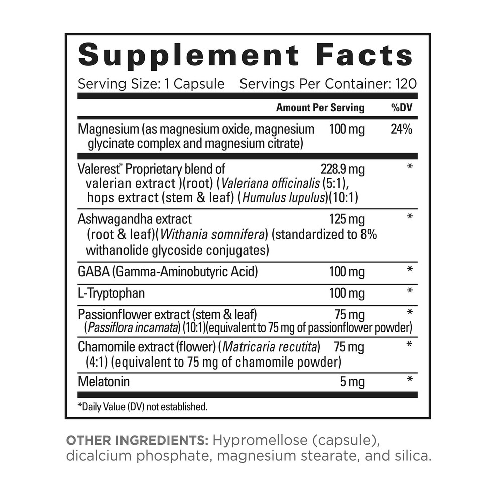 Relaxium Sleep, Drug Free Sleep Support, 120 Vegan Capsules | eBay